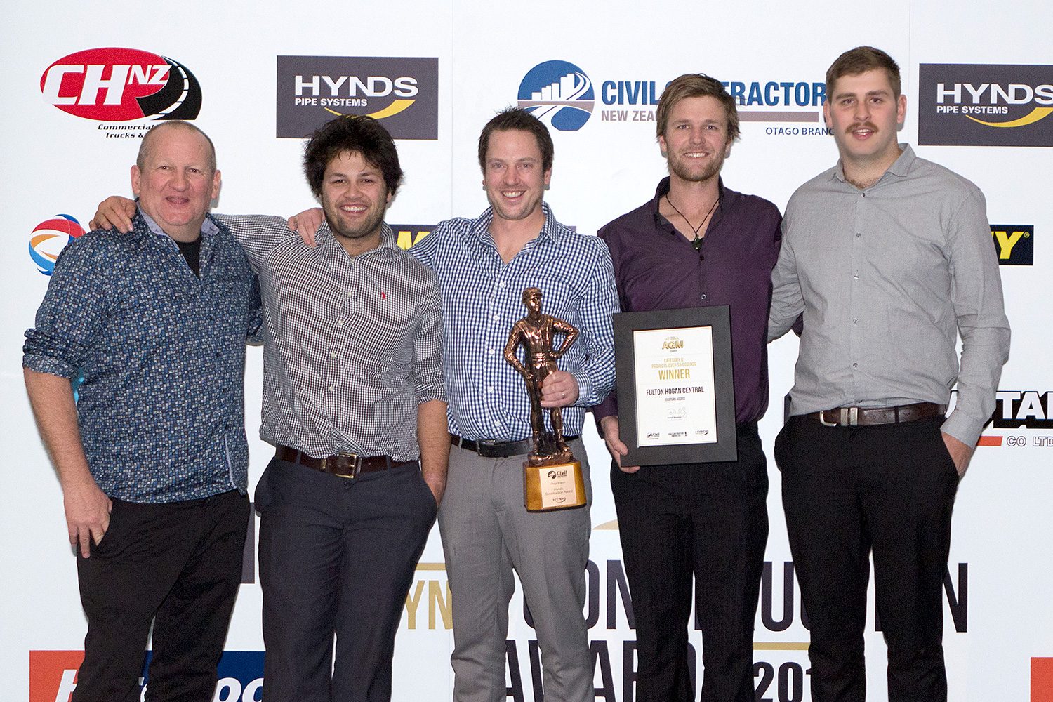 CCNZ Otago Award Winners - Hynds Pipe Systems Ltd.