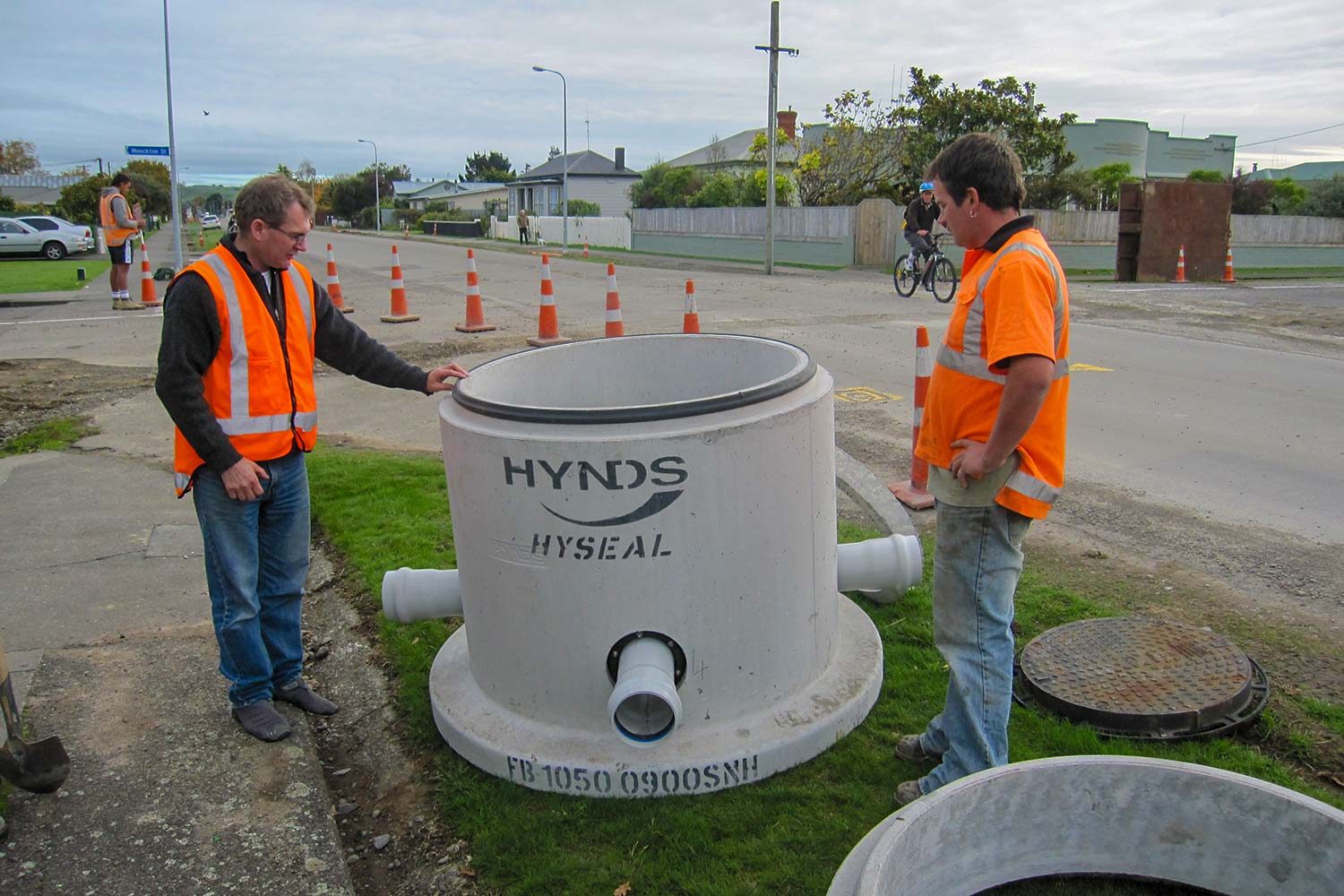 NZ's First Concrete Sealed Manhole System - Hynds Pipe Systems Ltd.